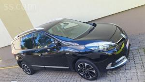 Melns Renault Grand Scenic 2014 Ogre, ar dzinēja tilpumu 1.20 L un nobraukumu 198 tūkst. km par 6350 €, foto  vietnē AUTOMOTO.COM.LV