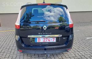Black Renault Grand Scenic 2014 in Ogre, with an engine capacity of 1.20 L and mileage of 198 thousand km for 6350 €, photo 8 on AUTOMOTO.COM.LV