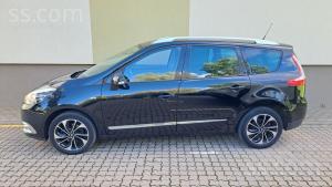 Black Renault Grand Scenic 2014 in Ogre, with an engine capacity of 1.20 L and mileage of 198 thousand km for 6350 €, photo 9 on AUTOMOTO.COM.LV