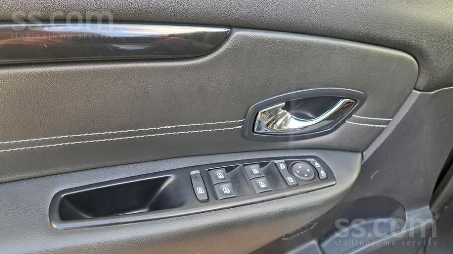 Black Renault Grand Scenic 2014 in Ogre, with an engine capacity of 1.20 L and mileage of 198 thousand km for 6350 €, photo 19 on AUTOMOTO.COM.LV