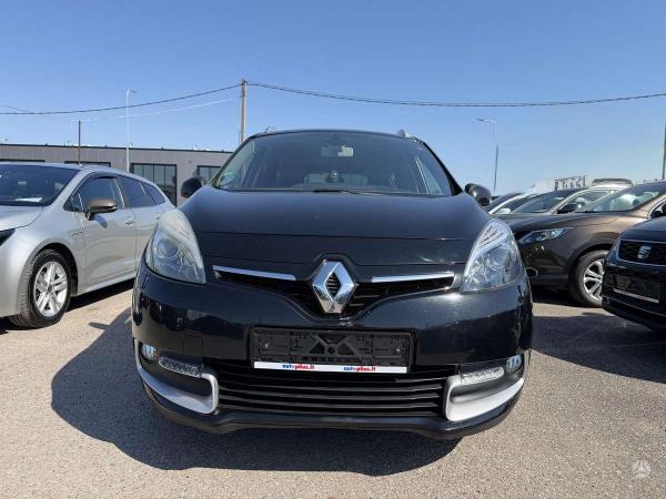 Melns Renault Grand Scenic 2014 Kauņa, ar dzinēja tilpumu 1.60 L un nobraukumu 275 tūkst. km par 5850 €, foto 1 vietnē AUTOMOTO.COM.LV