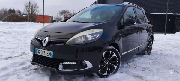 Melns Renault Grand Scenic 2015 Kauņa, ar dzinēja tilpumu 1.46 L un nobraukumu 259 tūkst. km par 6534 €, foto 1 vietnē AUTOMOTO.COM.LV