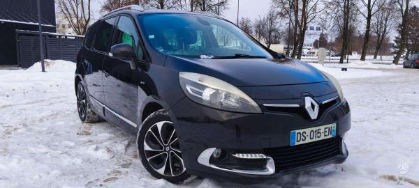 Melns Renault Grand Scenic 2015 Kauņa, ar dzinēja tilpumu 1.46 L un nobraukumu 259 tūkst. km par 6534 €, foto 2 vietnē AUTOMOTO.COM.LV