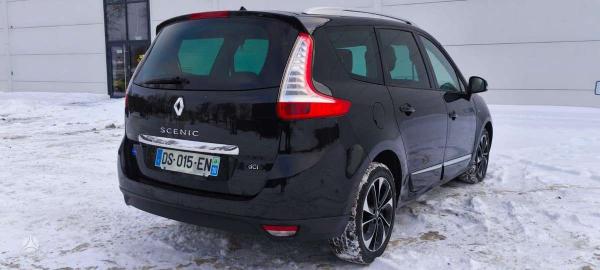 Melns Renault Grand Scenic 2015 Kauņa, ar dzinēja tilpumu 1.46 L un nobraukumu 259 tūkst. km par 6534 €, foto 7 vietnē AUTOMOTO.COM.LV