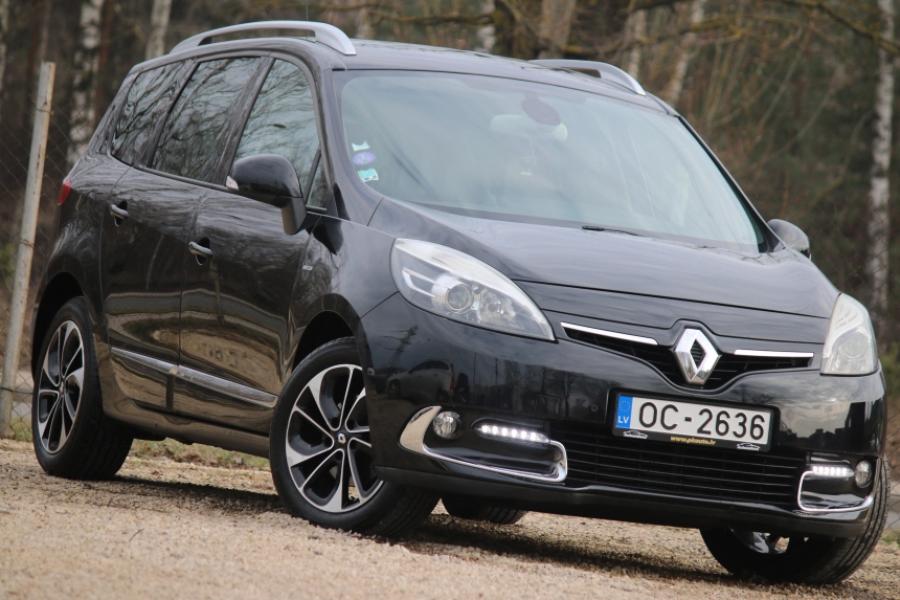 Melns Renault Grand Scenic 2015 Rīga, ar dzinēja tilpumu 1.20 L un nobraukumu 152 tūkst. km par 7290 €, foto 3 vietnē AUTOMOTO.COM.LV