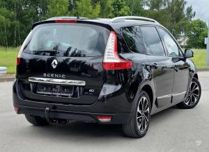 Black Renault Grand Scenic 2015 in Taurage, with an engine capacity of 1.60 L and mileage of 219 thousand km for 5300 €, photo 6 on AUTOMOTO.COM.LV