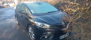 Black Renault Grand Scenic 2017 in Taurage, with an engine capacity of 1.50 L and mileage of 245 thousand km for 8200 €, photo 2 on AUTOMOTO.COM.LV