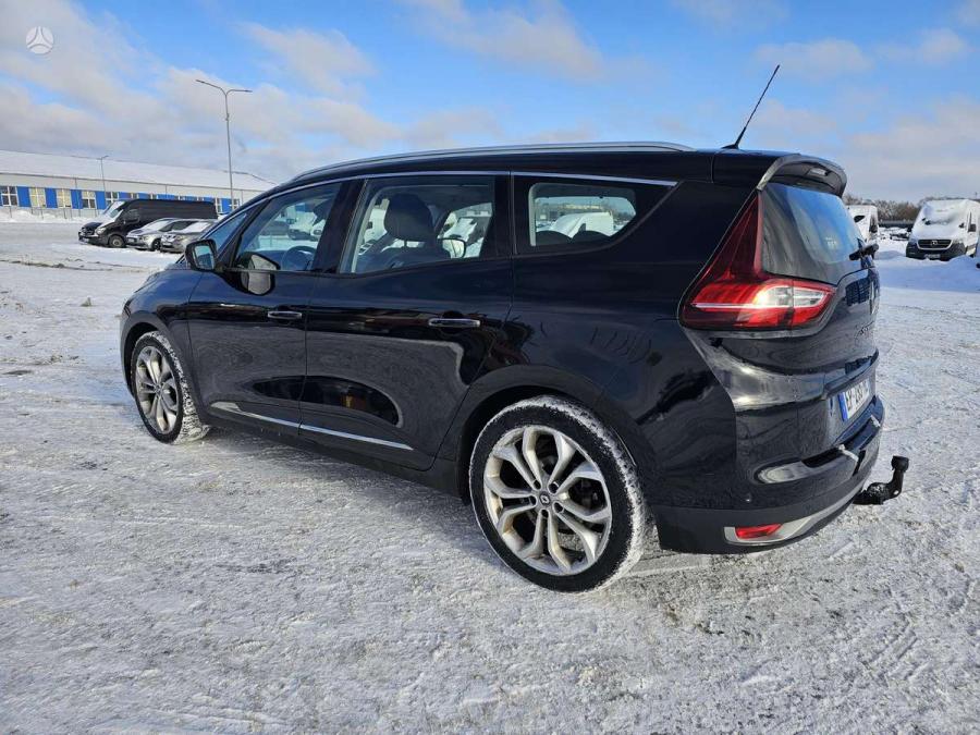 Melns Renault Grand Scenic 2017 Tauragė, ar dzinēja tilpumu 1.50 L un nobraukumu 248 tūkst. km par 8200 €, foto 9 vietnē AUTOMOTO.COM.LV