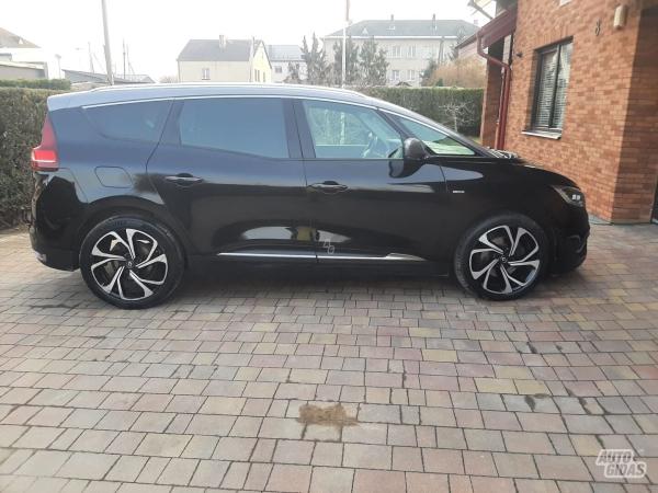 Black Renault Grand Scenic 2017 in Kaunas, with an engine capacity of 1.60 L and mileage of 235 thousand km for 7700 €, photo 5 on AUTOMOTO.COM.LV