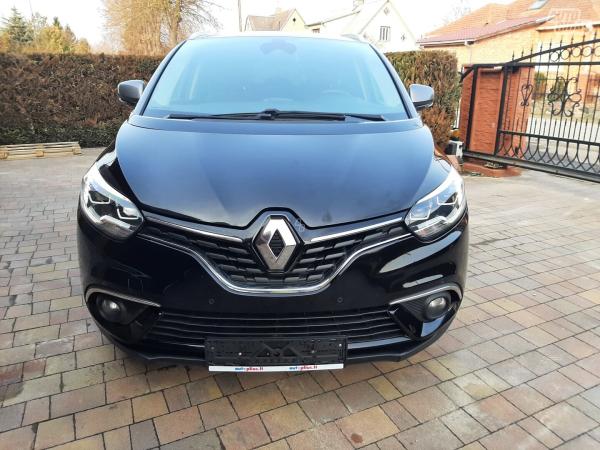 Black Renault Grand Scenic 2017 in Kaunas, with an engine capacity of 1.60 L and mileage of 235 thousand km for 7700 €, photo 6 on AUTOMOTO.COM.LV