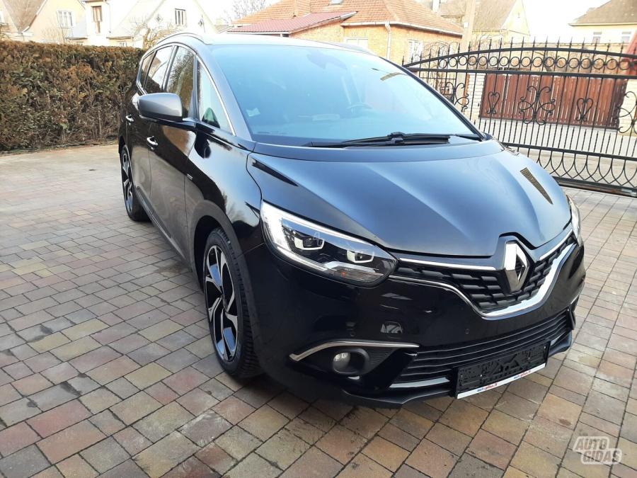 Melns Renault Grand Scenic 2017 Kauņa, ar dzinēja tilpumu 1.60 L un nobraukumu 235 tūkst. km par 7700 €, foto 7 vietnē AUTOMOTO.COM.LV