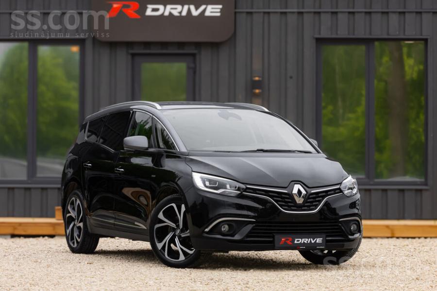 Melns Renault Grand Scenic 2017 Jelgava, ar dzinēja tilpumu 1.60 L un nobraukumu 202 tūkst. km par 10900 €, foto 1 vietnē AUTOMOTO.COM.LV