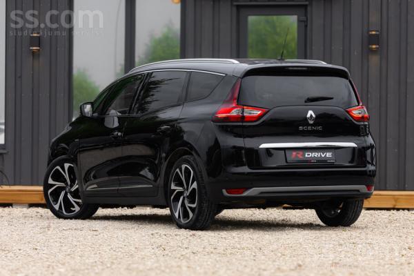 Melns Renault Grand Scenic 2017 Jelgava, ar dzinēja tilpumu 1.60 L un nobraukumu 202 tūkst. km par 10900 €, foto 5 vietnē AUTOMOTO.COM.LV