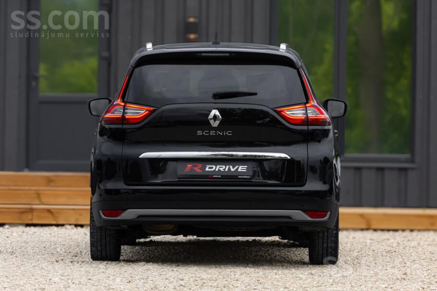 Melns Renault Grand Scenic 2017 Jelgava, ar dzinēja tilpumu 1.60 L un nobraukumu 202 tūkst. km par 10900 €, foto 7 vietnē AUTOMOTO.COM.LV