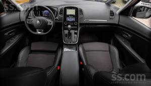 Melns Renault Grand Scenic 2017 Jelgava, ar dzinēja tilpumu 1.60 L un nobraukumu 202 tūkst. km par 10900 €, foto 12 vietnē AUTOMOTO.COM.LV