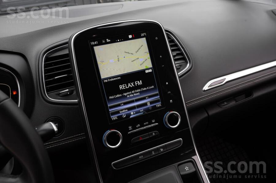 Melns Renault Grand Scenic 2017 Jelgava, ar dzinēja tilpumu 1.60 L un nobraukumu 202 tūkst. km par 10900 €, foto 19 vietnē AUTOMOTO.COM.LV