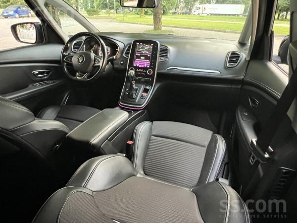 Black Renault Grand Scenic 2017 in Riga, with an engine capacity of 1.60 L and mileage of 0 thousand km for 8800 €, photo 10 on AUTOMOTO.COM.LV