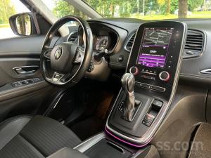 Black Renault Grand Scenic 2017 in Riga, with an engine capacity of 1.60 L and mileage of 0 thousand km for 8800 €, photo 12 on AUTOMOTO.COM.LV