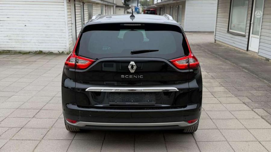 Melns Renault Grand Scenic 2017 Viļņa, ar dzinēja tilpumu 1.20 L un nobraukumu 230 tūkst. km par 7000 €, foto 6 vietnē AUTOMOTO.COM.LV