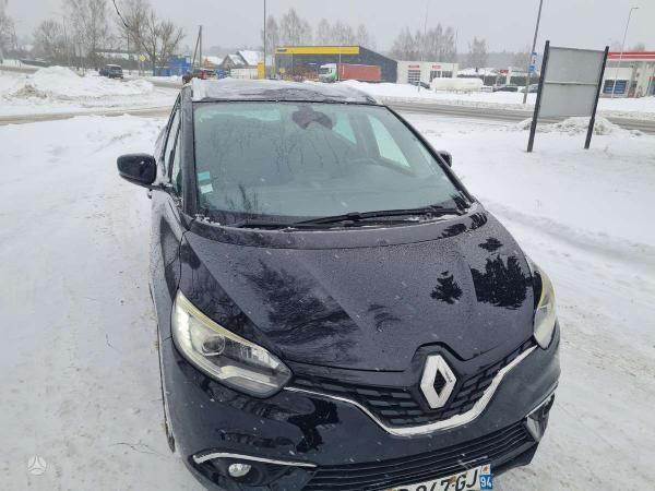 Melns Renault Grand Scenic 2018 Tauragė, ar dzinēja tilpumu 1.46 L un nobraukumu 267 tūkst. km par 7250 €, foto 6 vietnē AUTOMOTO.COM.LV
