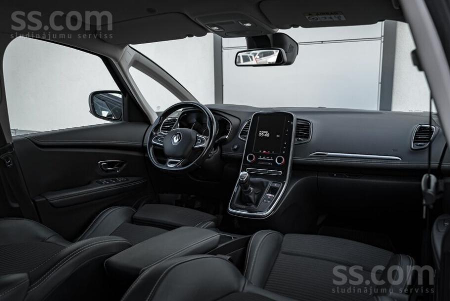 Melns Renault Grand Scenic 2018 Rīga, ar dzinēja tilpumu 1.30 L un nobraukumu 118 tūkst. km par 13500 €, foto 16 vietnē AUTOMOTO.COM.LV