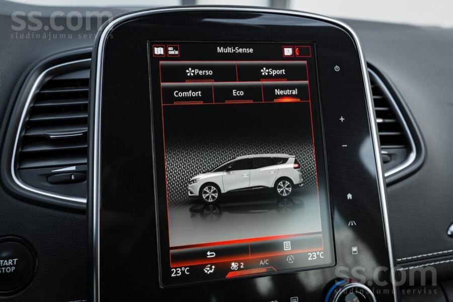 Melns Renault Grand Scenic 2018 Rīga, ar dzinēja tilpumu 1.30 L un nobraukumu 118 tūkst. km par 13500 €, foto 26 vietnē AUTOMOTO.COM.LV