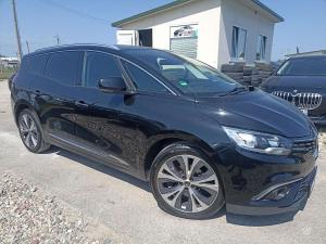 Melns Renault Grand Scenic 2018 Viļņa, ar dzinēja tilpumu 1.20 L un nobraukumu 109 tūkst. km par 9200 €, foto  vietnē AUTOMOTO.COM.LV