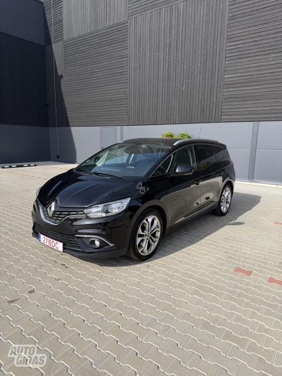 Melns Renault Grand Scenic 2018 Šauļi, ar dzinēja tilpumu 1.20 L un nobraukumu 158 tūkst. km par 6750 €, foto 3 vietnē AUTOMOTO.COM.LV
