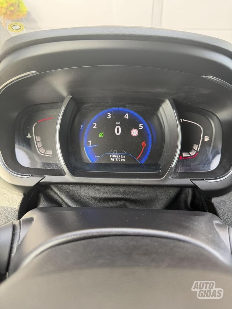 Melns Renault Grand Scenic 2018 Šauļi, ar dzinēja tilpumu 1.20 L un nobraukumu 158 tūkst. km par 6750 €, foto 12 vietnē AUTOMOTO.COM.LV