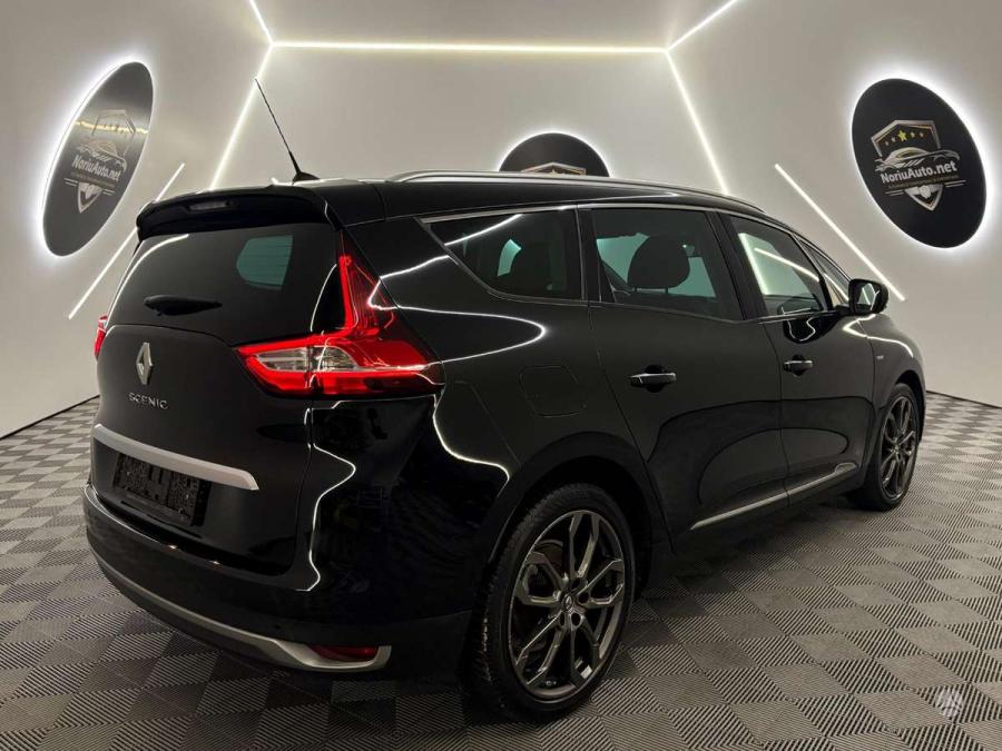 Melns Renault Grand Scenic 2019 Marijampole, ar dzinēja tilpumu 1.75 L un nobraukumu 166 tūkst. km par 11450 €, foto 25 vietnē AUTOMOTO.COM.LV