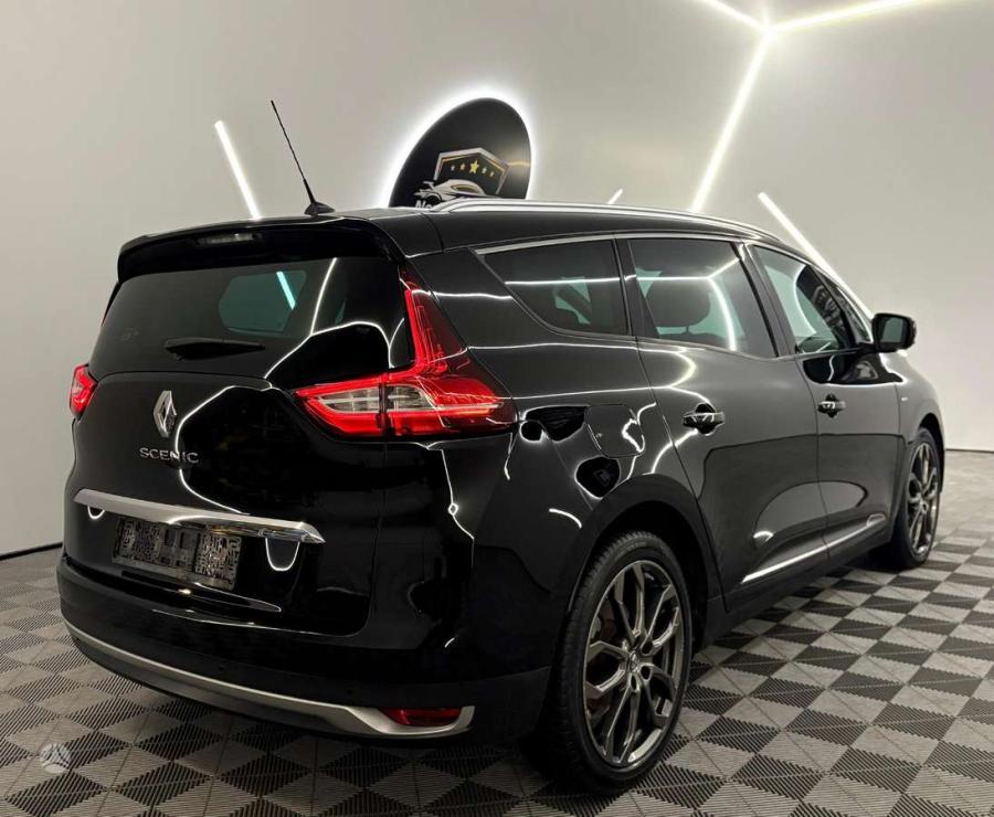 Melns Renault Grand Scenic 2019 Marijampole, ar dzinēja tilpumu 1.75 L un nobraukumu 166 tūkst. km par 11450 €, foto 27 vietnē AUTOMOTO.COM.LV