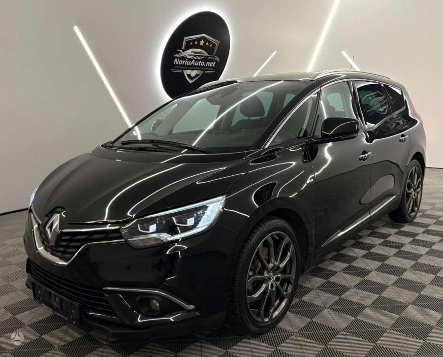 Melns Renault Grand Scenic 2019 Marijampole, ar dzinēja tilpumu 1.75 L un nobraukumu 166 tūkst. km par 11450 €, foto 28 vietnē AUTOMOTO.COM.LV