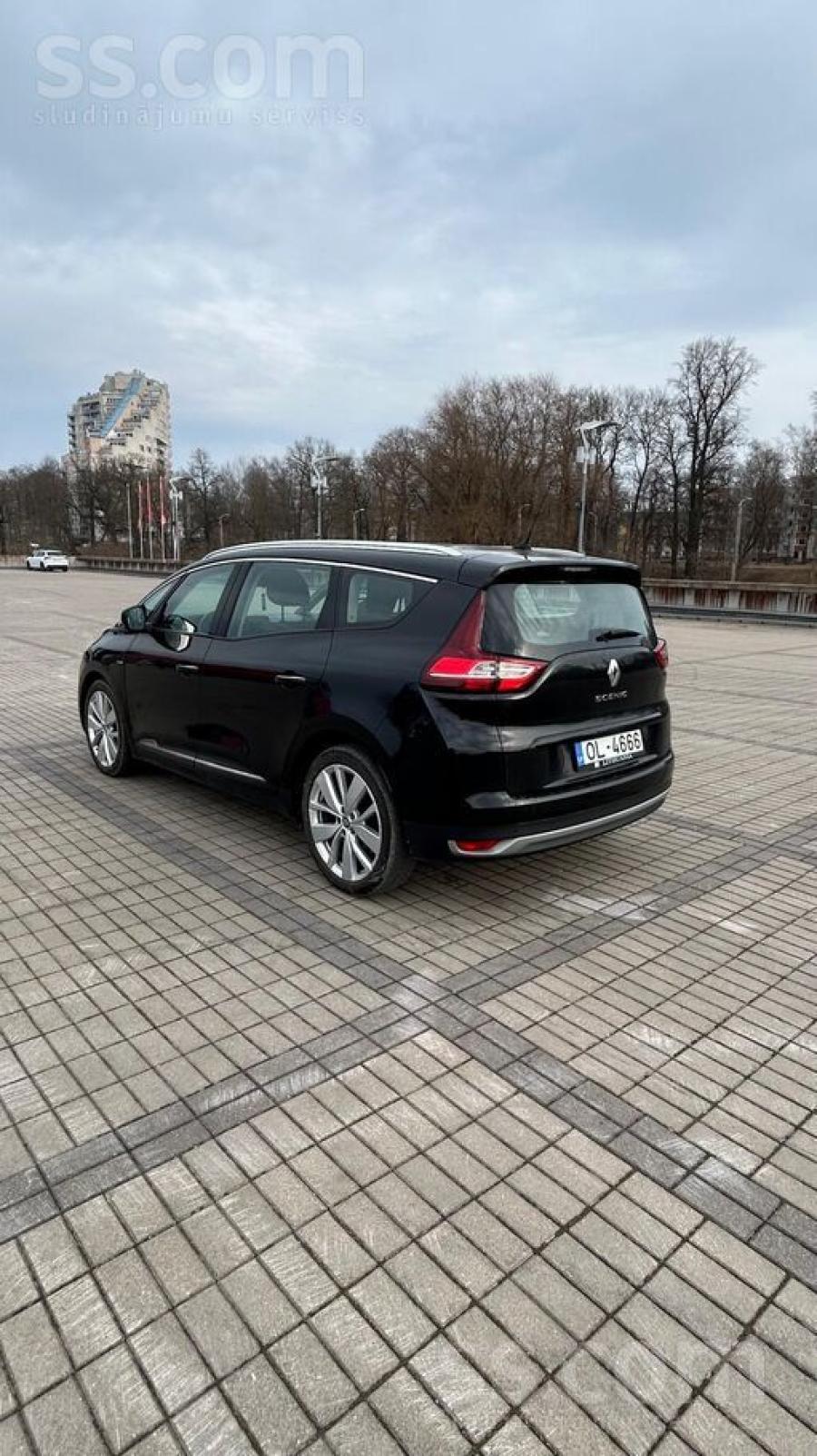 Melns Renault Grand Scenic 2019 Rīga, ar dzinēja tilpumu 1.80 L un nobraukumu 235 tūkst. km par 8700 €, foto 5 vietnē AUTOMOTO.COM.LV