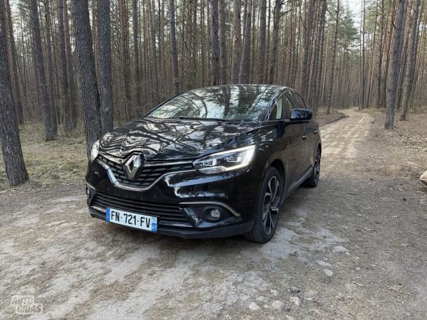 Melns Renault Grand Scenic 2020 Viļņa, ar dzinēja tilpumu 1.70 L un nobraukumu 88 tūkst. km par 12900 €, foto  vietnē AUTOMOTO.COM.LV