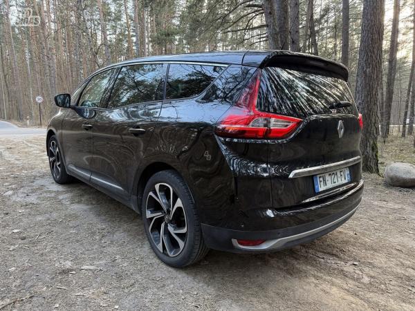 Melns Renault Grand Scenic 2020 Viļņa, ar dzinēja tilpumu 1.70 L un nobraukumu 88 tūkst. km par 12900 €, foto 7 vietnē AUTOMOTO.COM.LV