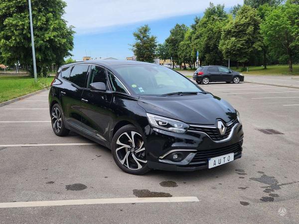 Black Renault Grand Scenic 2020 in Taurage, with an engine capacity of 1.75 L and mileage of 231 thousand km for 9600 €, photo 2 on AUTOMOTO.COM.LV