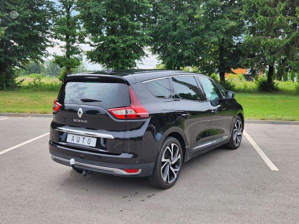 Black Renault Grand Scenic 2020 in Taurage, with an engine capacity of 1.75 L and mileage of 231 thousand km for 9600 €, photo 7 on AUTOMOTO.COM.LV