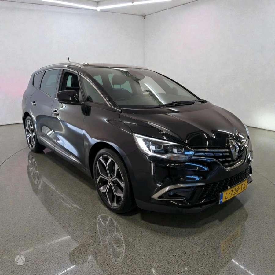 Black Renault Grand Scenic 2021 in Vilnius, with an engine capacity of 1.33 L and mileage of 160 thousand km for 14944 €, photo 3 on AUTOMOTO.COM.LV