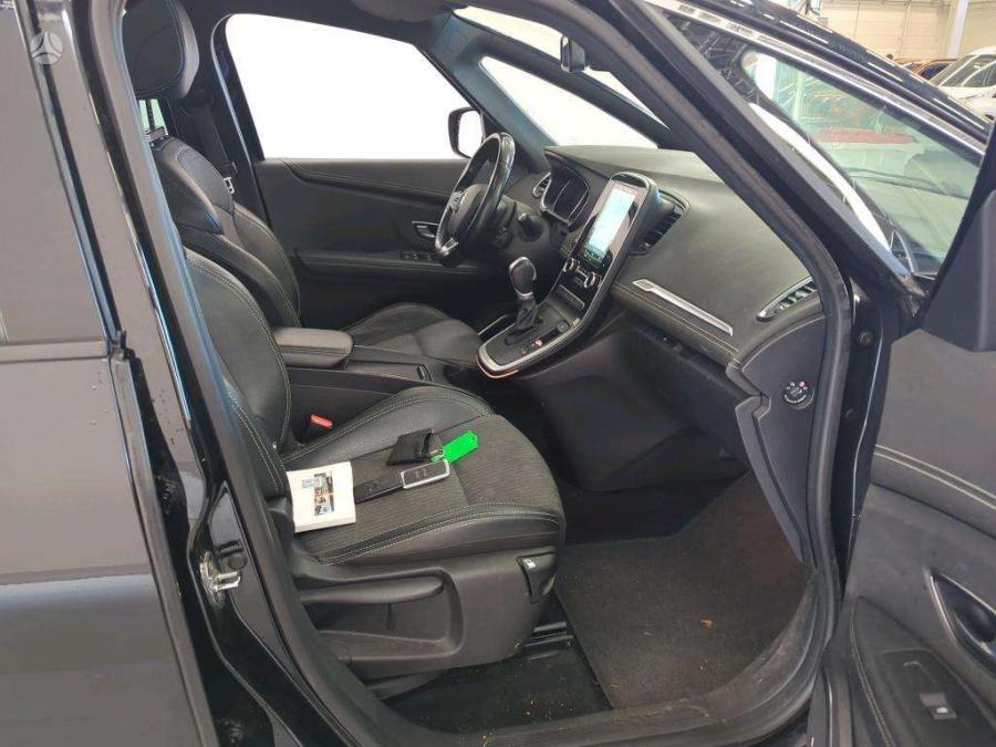 Black Renault Grand Scenic 2021 in Vilnius, with an engine capacity of 1.33 L and mileage of 160 thousand km for 14944 €, photo 6 on AUTOMOTO.COM.LV