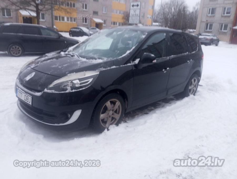 Melns Renault Grand Scenic 2012 Narva, ar dzinēja tilpumu 1.60 L un nobraukumu 250 tūkst. km par 4500 €, foto 2 vietnē AUTOMOTO.COM.LV