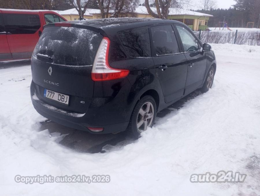 Melns Renault Grand Scenic 2012 Narva, ar dzinēja tilpumu 1.60 L un nobraukumu 250 tūkst. km par 4500 €, foto 5 vietnē AUTOMOTO.COM.LV