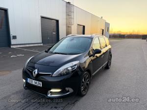 Black Renault Grand Scenic 2014 in Tallinn, with an engine capacity of 1.50 L and mileage of 0 thousand km for 4500 €, photo  on AUTOMOTO.COM.LV