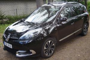 Черный Рено Гранд Сценик 2015 в Таллин, объемом двигателя 1.50 л и пробегом 146 тыс. км за 8000 €, фото  на AUTOMOTO.COM.LV