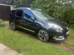 Melns Renault Grand Scenic 2015 Tartu, ar dzinēja tilpumu 1.46 L un nobraukumu 108 tūkst. km par 5999 €, foto  vietnē AUTOMOTO.COM.LV