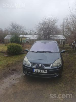 Zils Renault Grand Scenic 2008 Talsi, ar dzinēja tilpumu 2.00 L un nobraukumu 282 tūkst. km par 2500 €, foto  vietnē AUTOMOTO.COM.LV