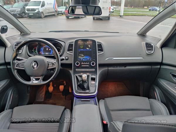 Zils Renault Grand Scenic 2017 Tartu, ar dzinēja tilpumu 1.50 L un nobraukumu 204 tūkst. km par 8990 €, foto 11 vietnē AUTOMOTO.COM.LV