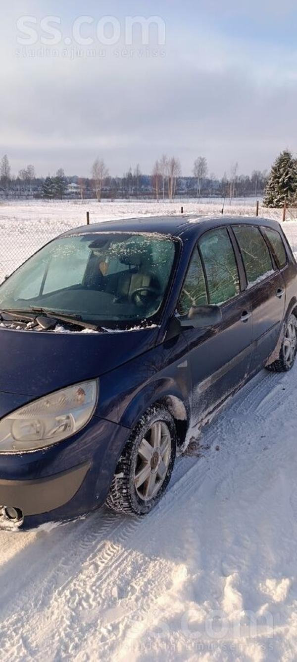 Zils Renault Grand Scenic 2005 Ogre, ar dzinēja tilpumu 1.90 L un nobraukumu 241 tūkst. km par 650 €, foto 5 vietnē AUTOMOTO.COM.LV