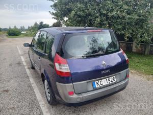 Blue Renault Grand Scenic 2005 in Daugavpils, with an engine capacity of 1.90 L and mileage of 300 thousand km for 1150 €, photo 4 on AUTOMOTO.COM.LV