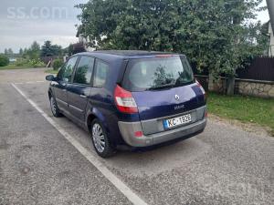 Blue Renault Grand Scenic 2005 in Daugavpils, with an engine capacity of 1.90 L and mileage of 300 thousand km for 1150 €, photo 9 on AUTOMOTO.COM.LV
