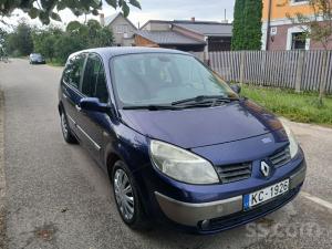 Blue Renault Grand Scenic 2005 in Daugavpils, with an engine capacity of 1.90 L and mileage of 300 thousand km for 1150 €, photo 11 on AUTOMOTO.COM.LV